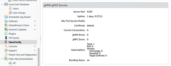 OpenConfig with PAN-OS - Part 1